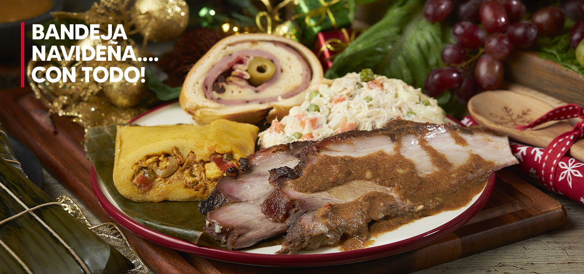 Bandeja navideña… ¡Con todo! - PANNA New Latino Food